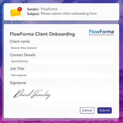 Process Automation Platform - FlowForma